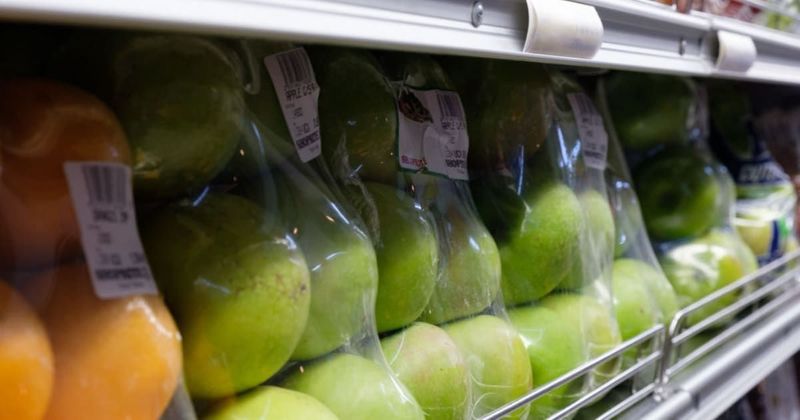 Fresh Produce Wrapped in Excessive Plastic at Grocery Store Sparks ...